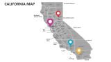 California Map for Google Slides and PowerPoint - PPT Slides