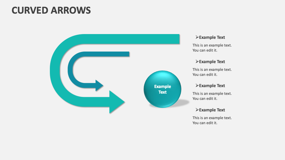 Curved Arrows Template for PowerPoint and Google Slides - PPT Slides