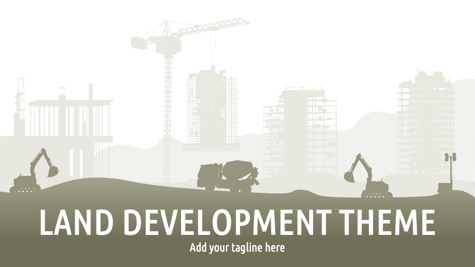 Free Land Development Theme for PowerPoint and Google Slides - PPT Slides