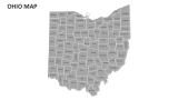 Ohio Map for Google Slides and PowerPoint - PPT Slides