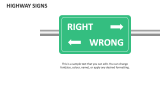 Highway Signs Template for PowerPoint and Google Slides - PPT Slides