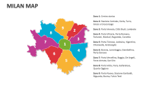 Milan Map for Google Slides and PowerPoint - PPT Slides
