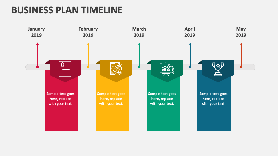 Business Plan Timeline PowerPoint and Google Slides Template - PPT Slides