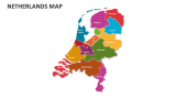 Netherlands Map for Google Slides and PowerPoint - PPT Slides
