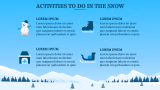 Free Falling Snow Presentation Theme for Google Slides and PowerPoint