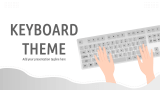 Free Keyboard Theme for Google Slides and PowerPoint