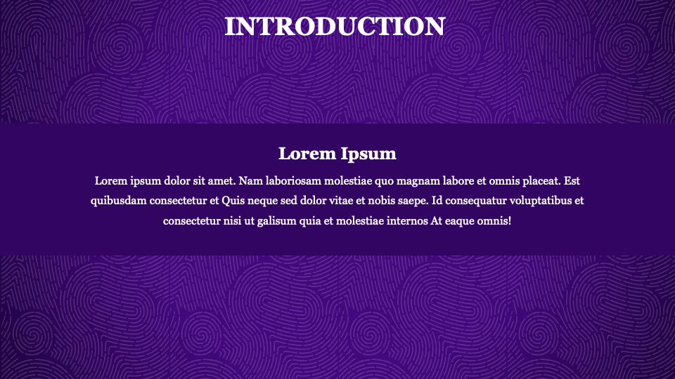 Fingerprint Theme for PowerPoint and Google Slides - PPT Slides