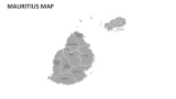 Mauritius Map for Google Slides and PowerPoint - PPT Slides