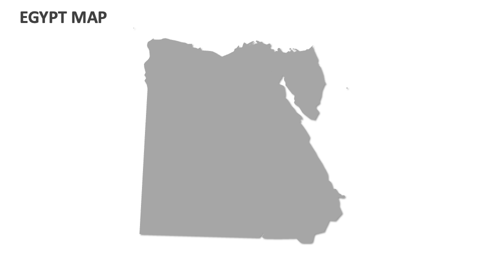 Egypt Map for Google Slides and PowerPoint - PPT Slides