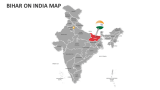 Bihar Map for Google Slides and PowerPoint - PPT Slides