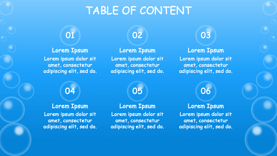 Creative Bubble Presentation Theme for PowerPoint and Google Slides ...