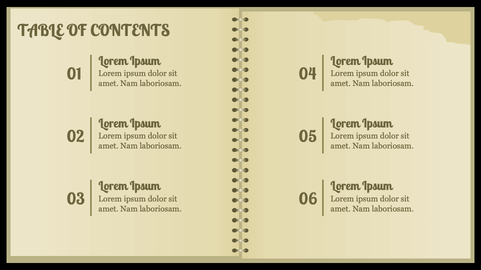 Free Scrapbook Theme for PowerPoint and Google Slides - PPT Slides