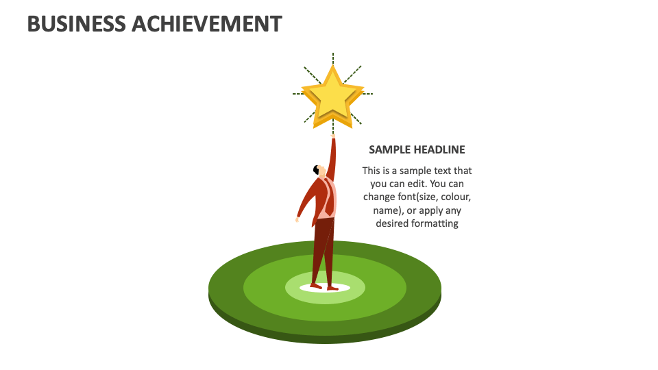 Business Achievement PowerPoint and Google Slides Template - PPT Slides