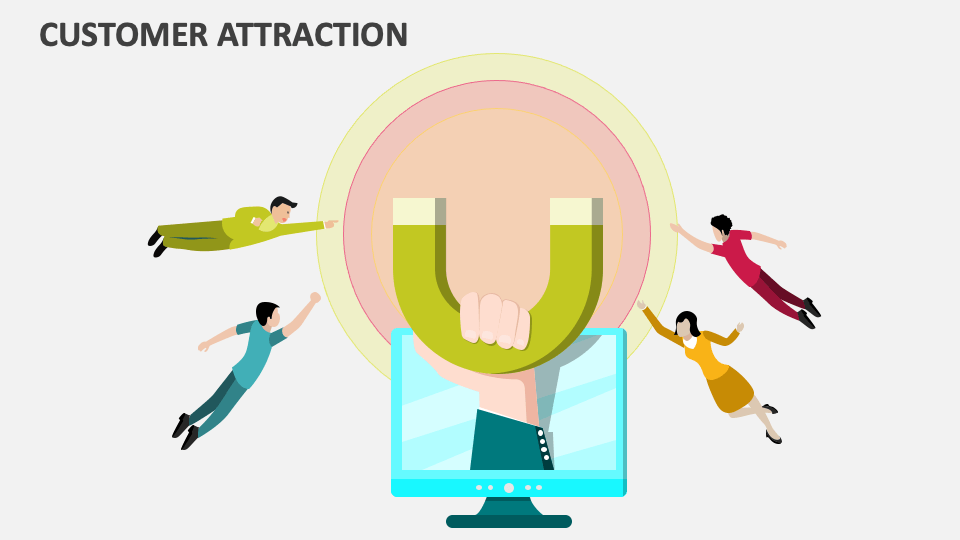 Customer Attraction PowerPoint and Google Slides Template - PPT Slides