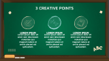 Free Creative Chalkboard Theme for Google Slides and PowerPoint