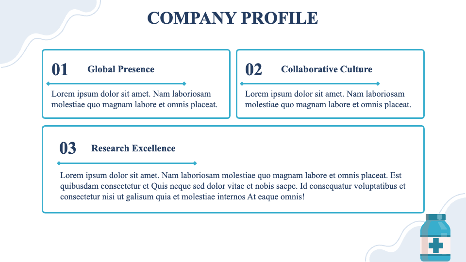 Pharma Company Theme for PowerPoint and Google Slides - PPT Slides