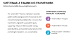 Sustainable Financing Framework Template for Google Slides and ...