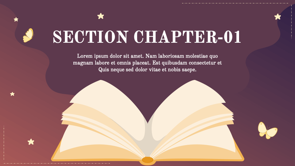 Free Story Books Presentation Theme for Google Slides and PowerPoint