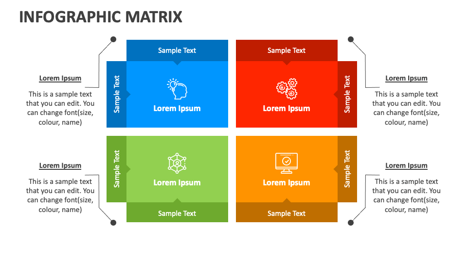 Infographic Matrix PowerPoint and Google Slides Template - PPT Slides
