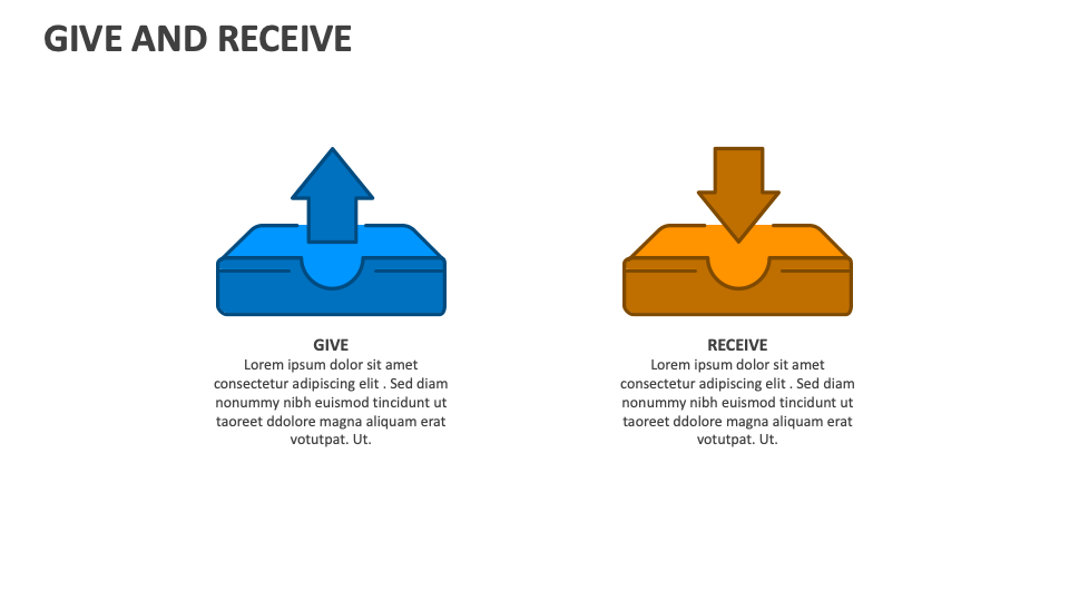Give and Receive Template for PowerPoint and Google Slides - PPT Slides