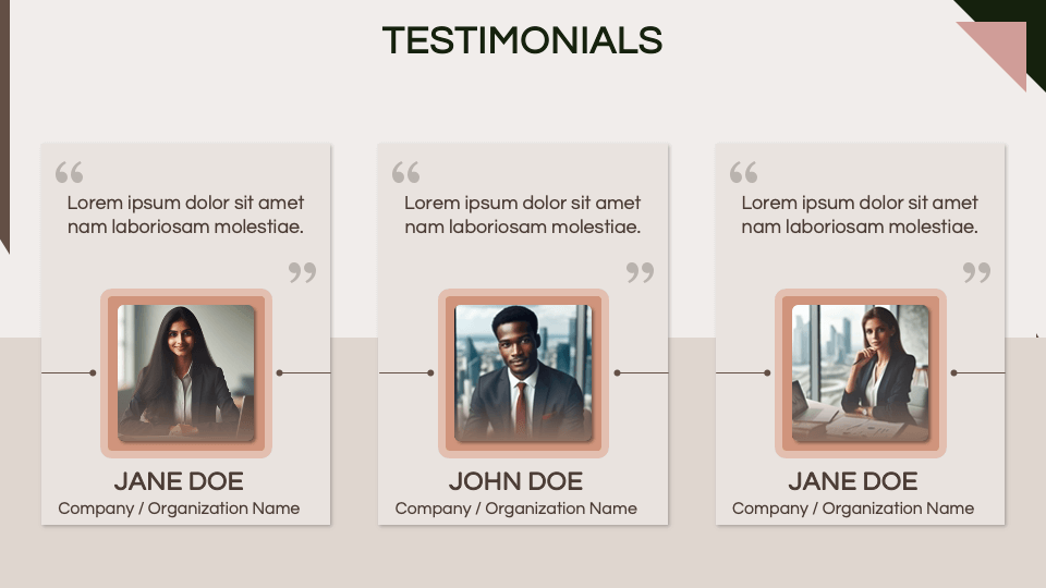 Professional Personal Introduction Template for Google Slides and ...