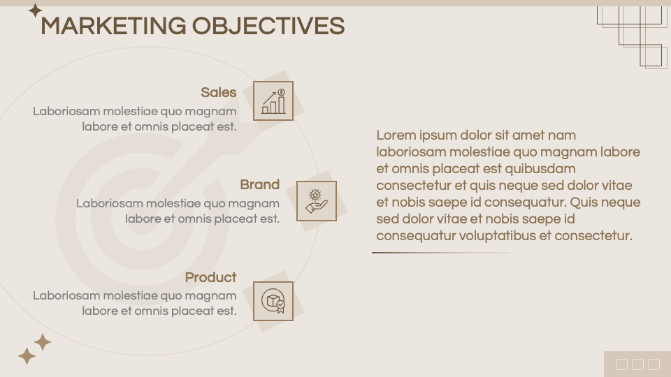 Aesthetic Marketing Plan Template for Google Slides and PowerPoint