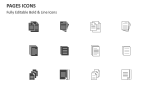 Pages Icons for Google Slides and PowerPoint