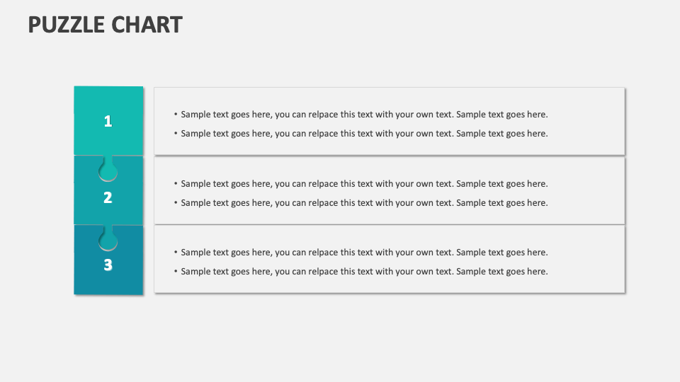Puzzle Chart Template for PowerPoint and Google Slides - PPT Slides