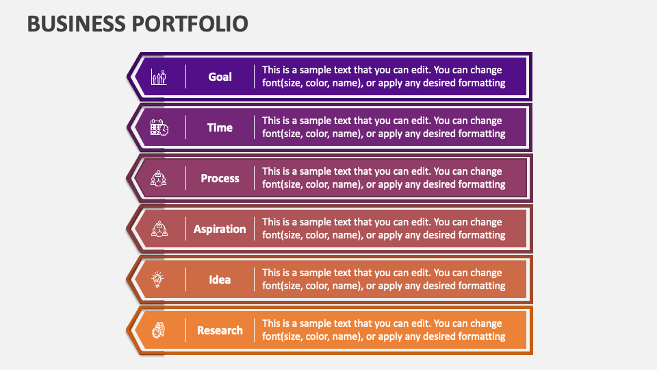 Business Portfolio PowerPoint and Google Slides Template - PPT Slides