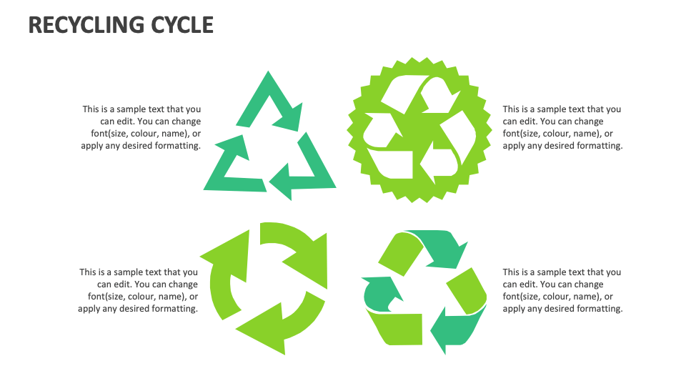 Recycling Cycle Template for PowerPoint and Google Slides - PPT Slides