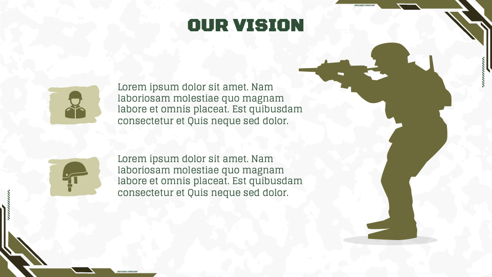 Free Soldier Theme for Google Slides and PowerPoint