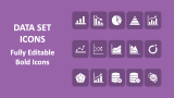 Data Set Icons for Google Slides and PowerPoint