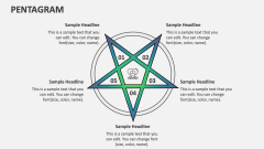 Pentagram PowerPoint and Google Slides Template - PPT Slides