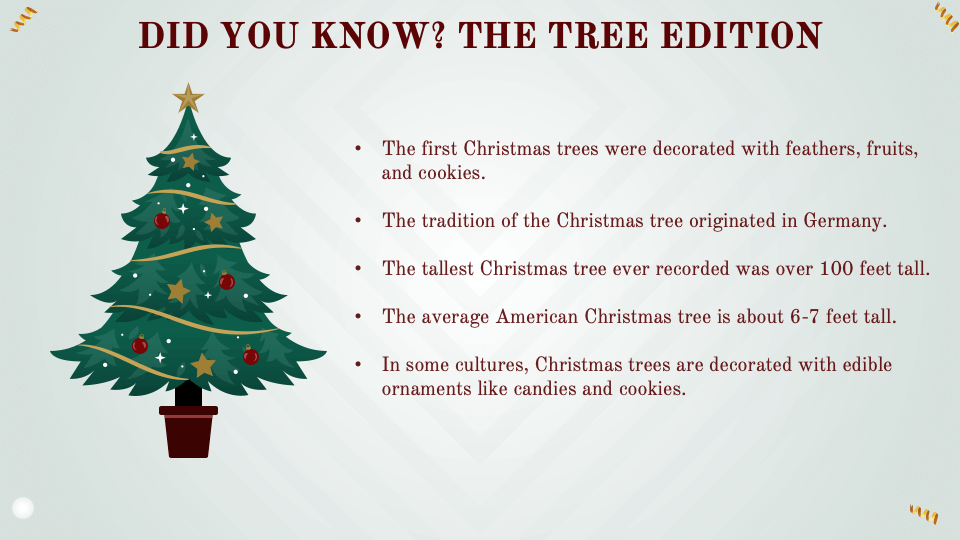 Free - Christmas Tree Presentation Template for Google Slides and ...
