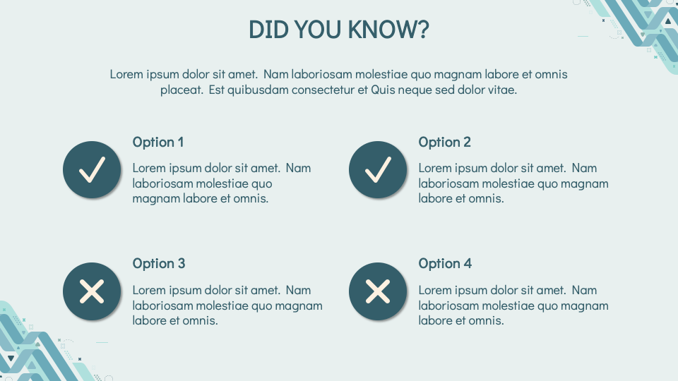 Survey Template for PowerPoint and Google Slides - PPT Slides