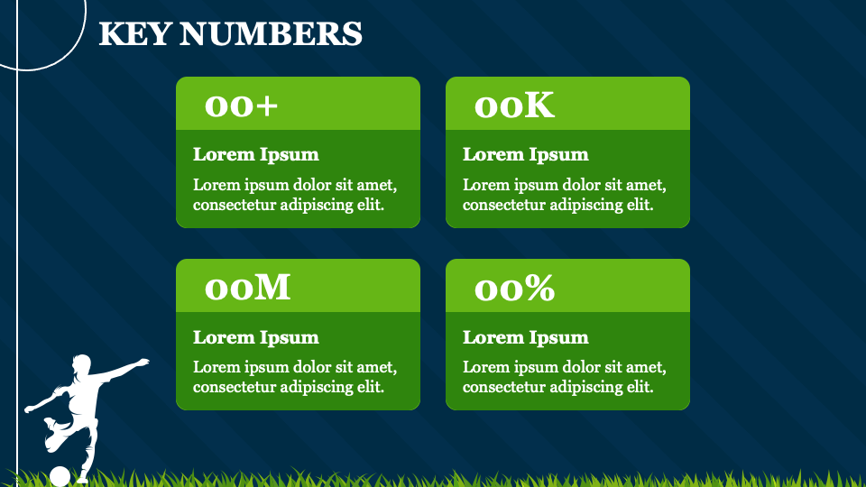 Free Soccer Field Presentation Theme for Google Slides and PowerPoint