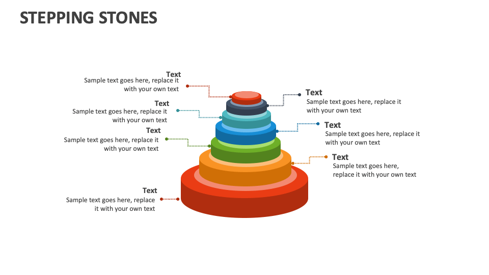 Stepping Stones Template for PowerPoint and Google Slides - PPT Slides
