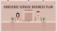 Concierge Service Business Plan PowerPoint and Google Slides Template ...