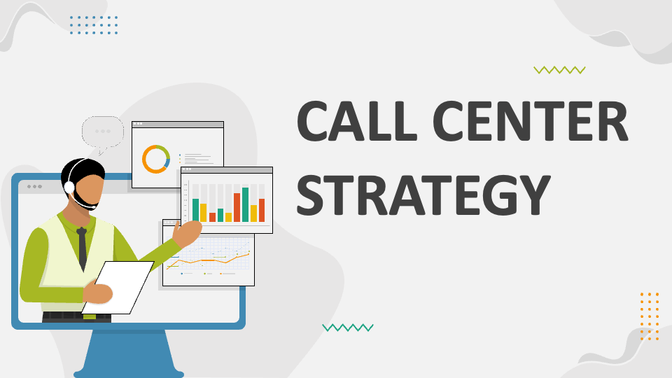 Call Center Strategy Template for Google Slides and PowerPoint - PPT Slides