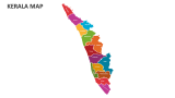 Kerala Map for Google Slides and PowerPoint - PPT Slides