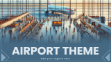 Free Airport Theme for Google Slides and PowerPoint