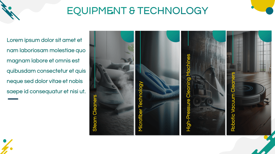 Cleaning Service Company Profile Template for Google Slides and ...