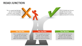 Road Junction Template for PowerPoint and Google Slides - PPT Slides