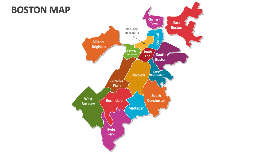 Map Of Boston Neighborhoods These Are Things Inspired Neighborhood