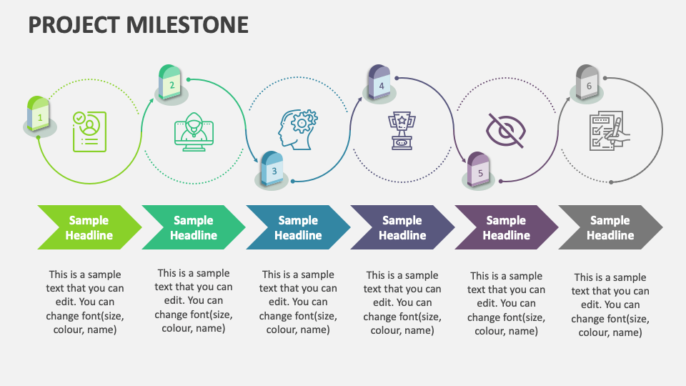Project Milestone PowerPoint and Google Slides Template - PPT Slides