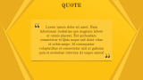 Yellow Presentation Background Theme for PowerPoint and Google Slides ...