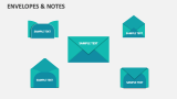 Envelopes and Notes Template for PowerPoint and Google Slides - PPT Slides