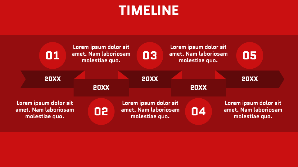 Red Background Presentation Theme for PowerPoint and Google Slides ...