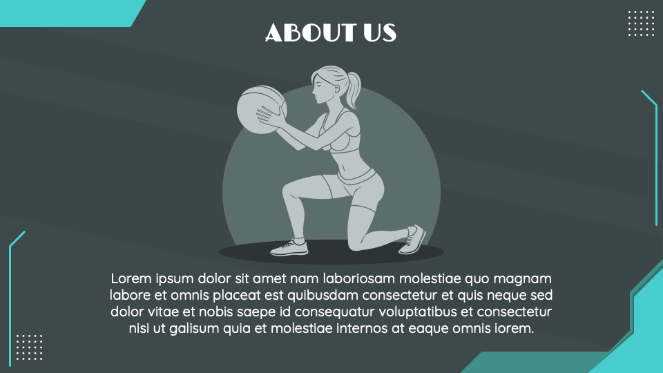 Free Gym Presentation Theme for Google Slides and PowerPoint