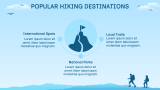 Free Hiking Presentation Theme for Google Slides and PowerPoint